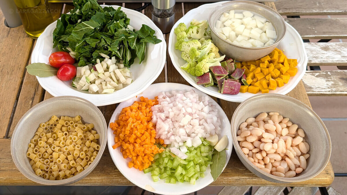 Sopa Minestrone Tradicional: Receta Italiana de Verduras y Pasta ~ La ...