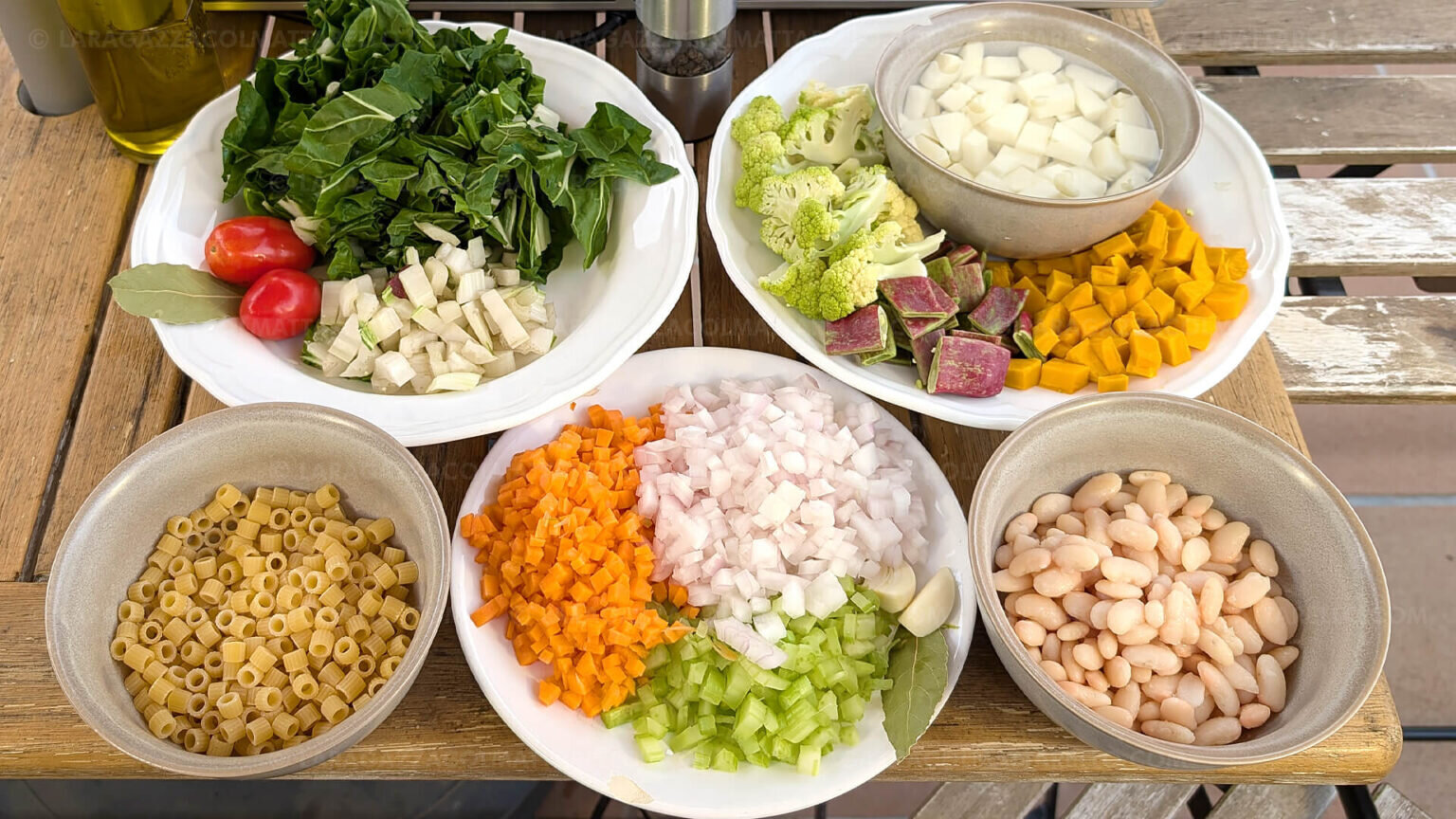 Sopa Minestrone Tradicional: Receta Italiana de Verduras y Pasta ~ La ...